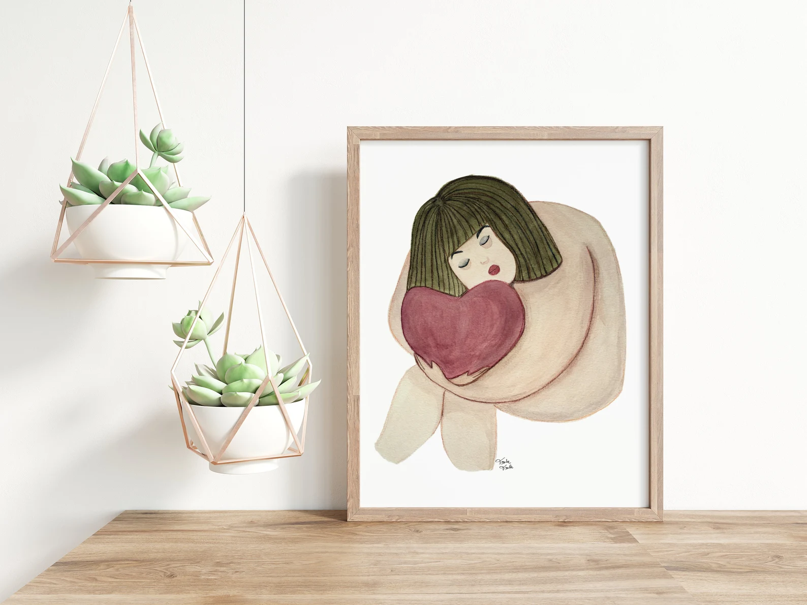 Ausstellung Illustration von Tomke Taube - middenmangmiddenmang